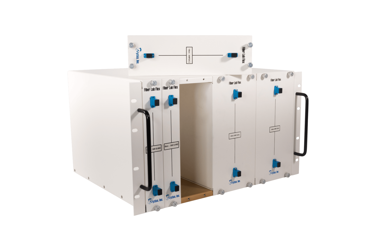 Fiber Lab Flex Modular Chassis With Custom Optical Fiber Spools